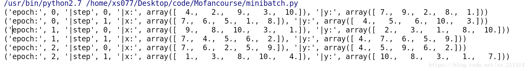 Minibatch批训练batch和minibatch的神经网络训练代码要如何写 Csdn博客 