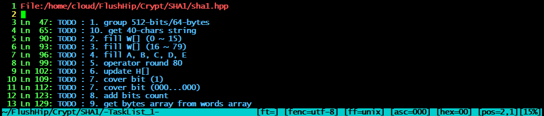 SHA1 hash algorithm and its C ++ implementation - Programmer Sought