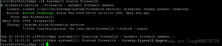 Centos73防火墙配置centos防火墙配置过程 Csdn博客 