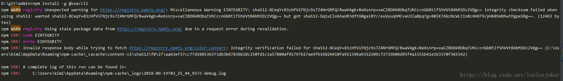 Npm安装依赖时报 “xxx Is Not In The Npm Registry“错的解决办法之一 程序员大本营 