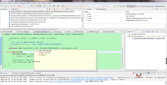 Hadoop Mapreduce本地windows和服务端linux调试 9819 [localjobrunner Map Task Executor 0] Debug O Csdn博客