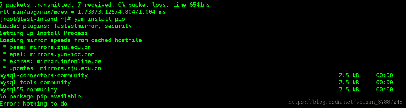No Package Python Pip Available 解决方法 Csdn博客 1774