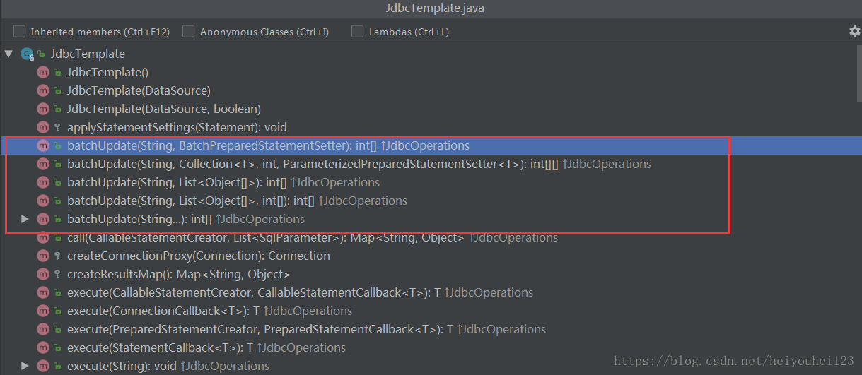 【spring Data Access】jdbctemplate 批量插入 Jdbctemplate Batchupdate String Sql Final Batchpr Csdn博客