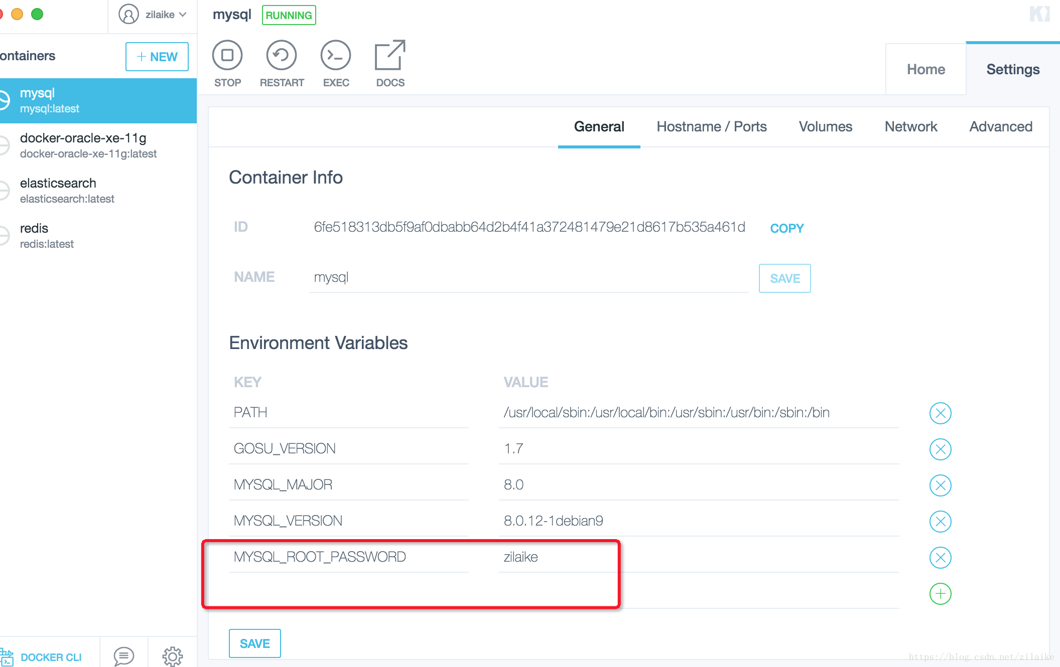Docker安装mysql 5 8以及root用户远程授权。 Mysql 5 8 更新root用户可登录的客户端情况 Csdn博客