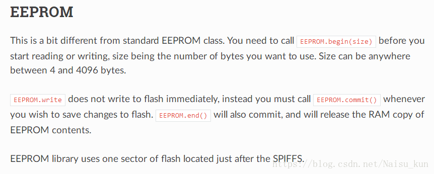 从零开始的esp8266探索（08） Eeprom使用测试esp8266 Eeprom Csdn博客