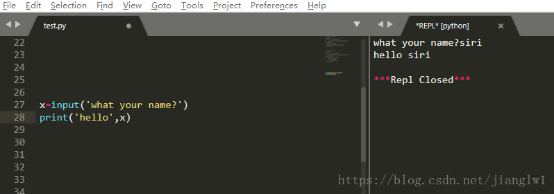 Sublime Text3 Python交互式环境快捷键设置sublime Text怎么交互式 Csdn博客 