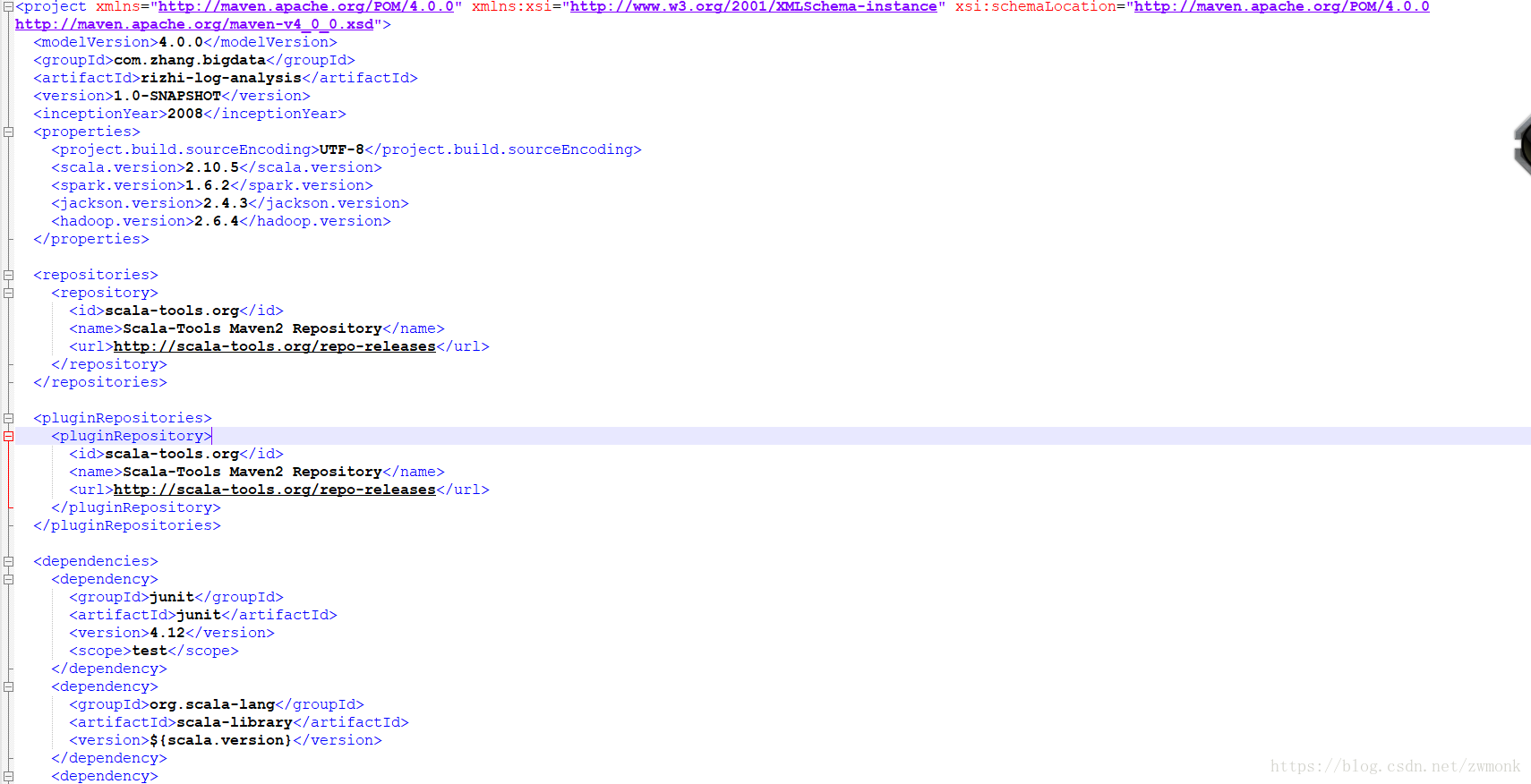Sparkstreaming整合kafka实时流处理的pom文件模板sparkstraming Kafka Hive Pom文件 Csdn博客 1621