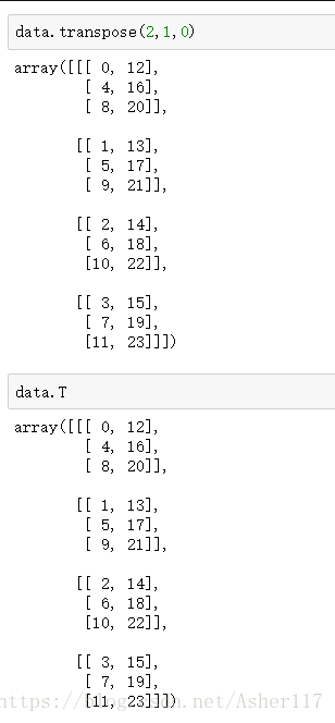 Python3 Numpy数组转置的三种方法t、transpose、swapaxesnumpy中怎么表示转置 Csdn博客 3367