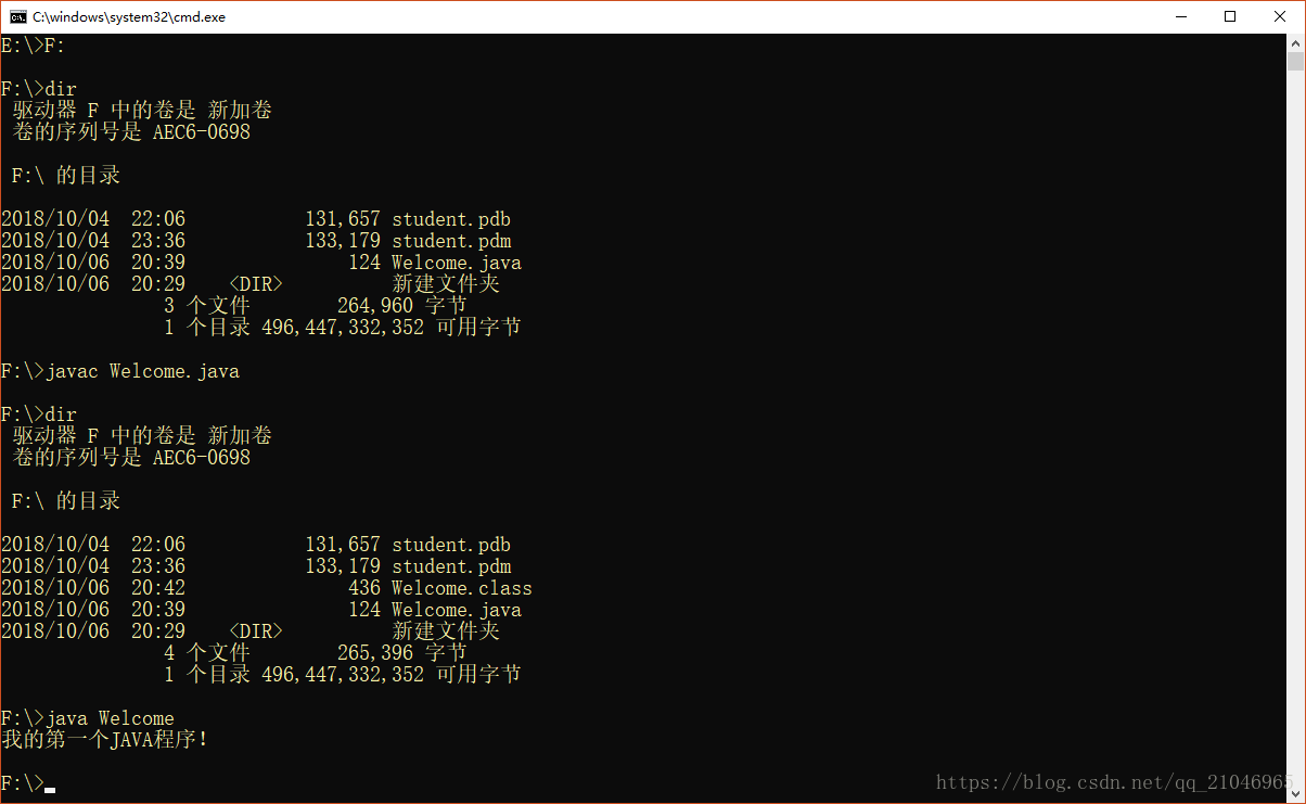 Java入门（一）第一个java程序java入门 程序 Csdn博客