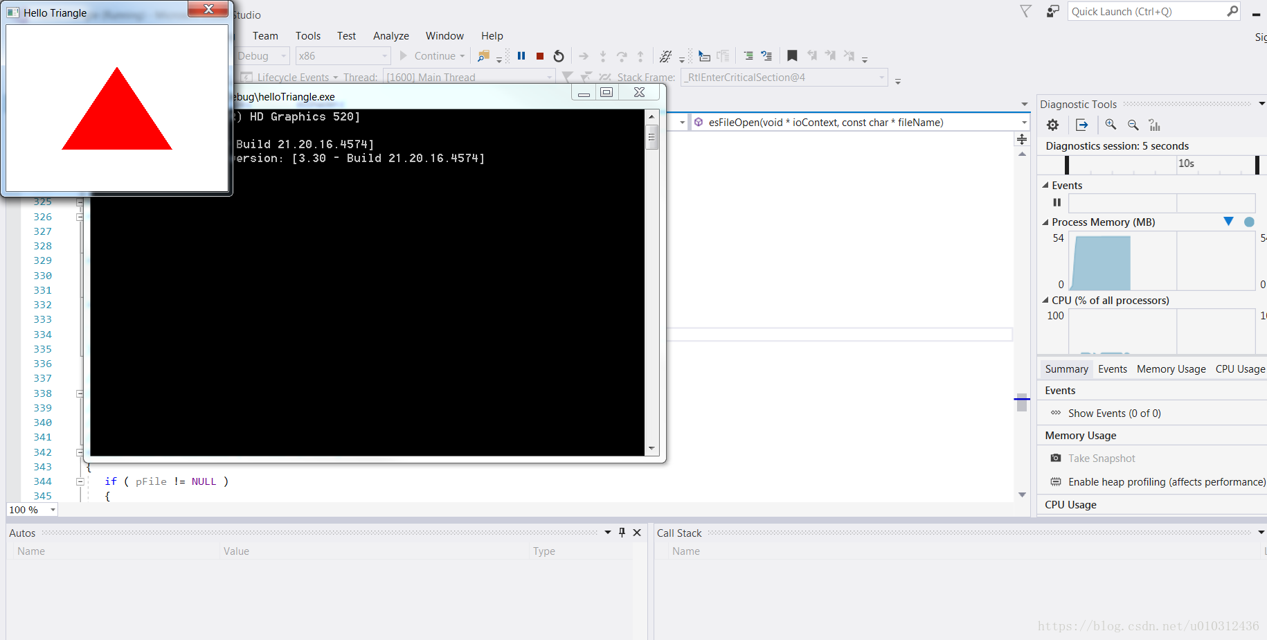 Windows7下搭建opengl Es30开发环境（vs2017）win7可以用opengl那个版本 Csdn博客 