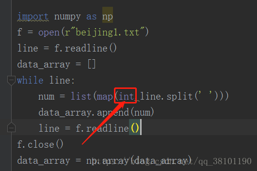 Python 实现如何把txt文件中的数据（可以是文本型数据，也可以是数值型数据）读取出来放在numpy类型的数组中将数值型数据写入文本文件时，必须先将数值型数据转化为字符串型数据 Csdn博客