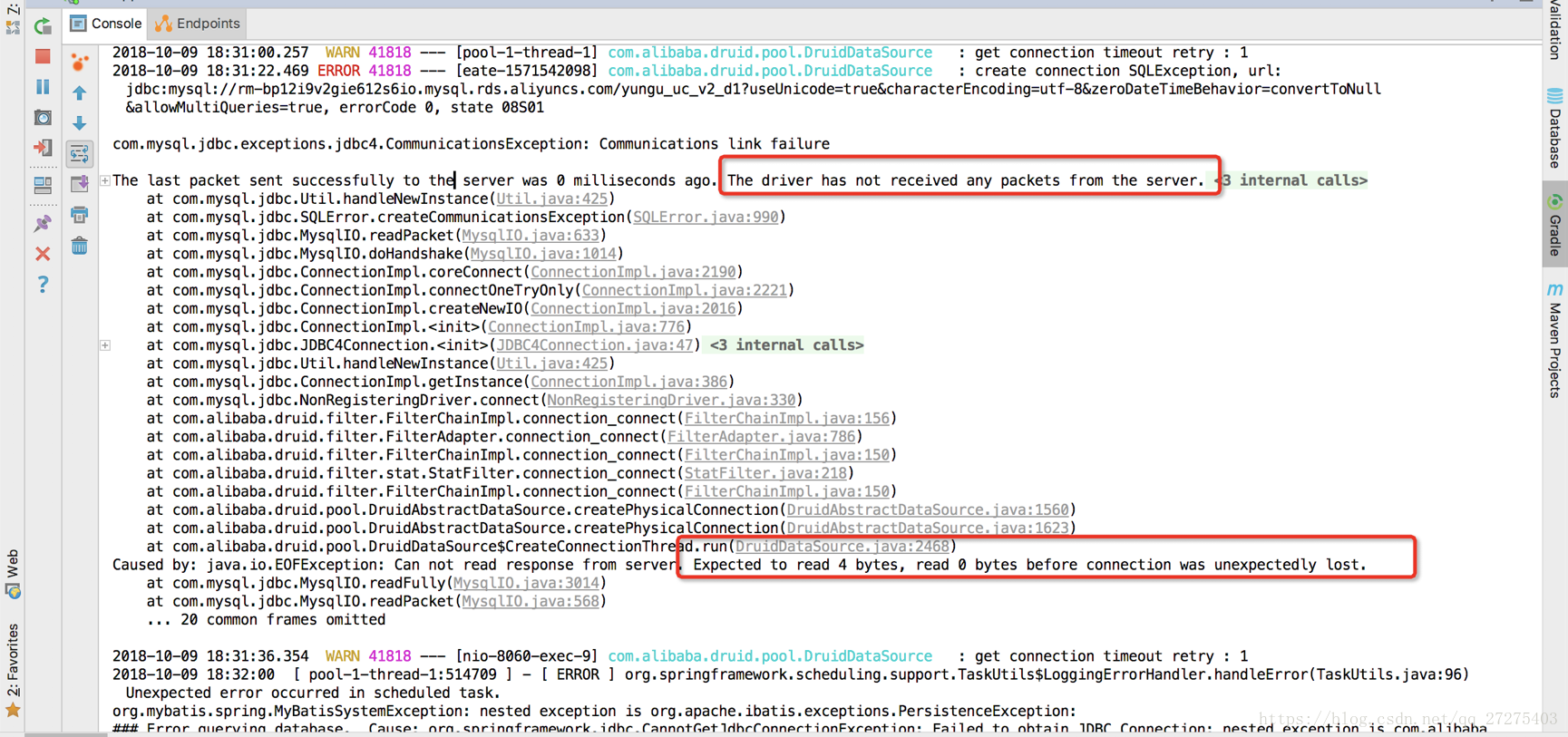 Java程序连接mysql 一直报错 但是navivat 可以连接到 Java连接mysql数据库报链接失败 Nacait可以成功 Csdn博客