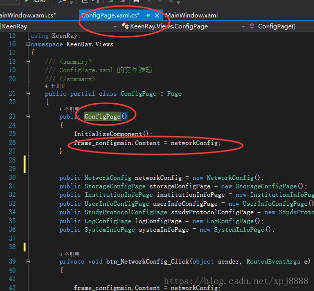 Wpf Mainwindow Xaml Cs与非mainwindow Xaml Cs加载函数的区别（类的实例化） Xaml 加载 Cs中的实例 Csdn博客