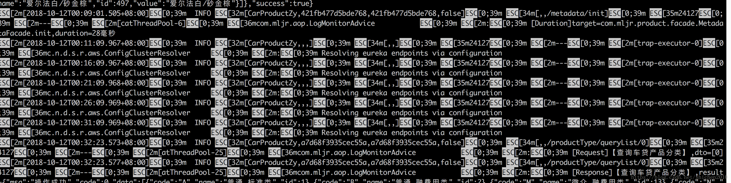 【springboot】spring Output Ansi Enabled引起日志出现esc[开头颜色日志 Csdn博客
