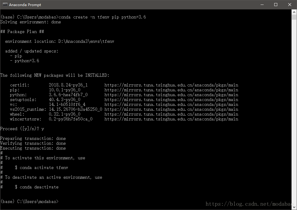 Win10在conda虚拟环境下用pip安装gpu版tensorflow1 11 0 Pip Tensorflow 1 11 0 Csdn博客