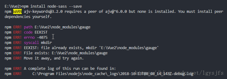 安装sass，npm Install Node Sass Save报错的原因和解决办法 Node Sass Save Devkazhu