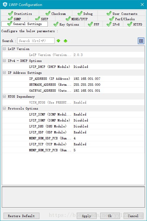 使用stm32cubemx创建基于freertos的lwip工程cubemx Netconn Csdn博客 7142