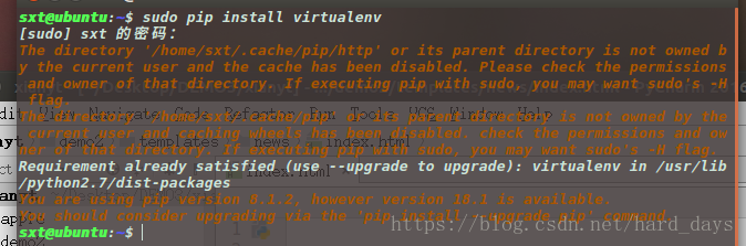 Linux下如何用virtualenv创建虚拟环境liunx怎么使用virtualenv创造一个新环境 Csdn博客 