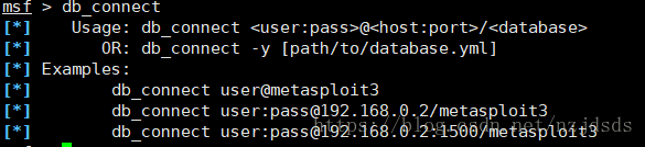 在metasploit中使用数据库使用什么命令启动mstasploit Csdn博客 