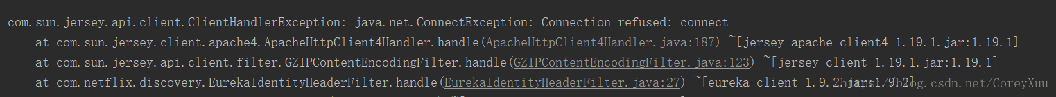Connectexception Connection Refused Connect Csdn博客