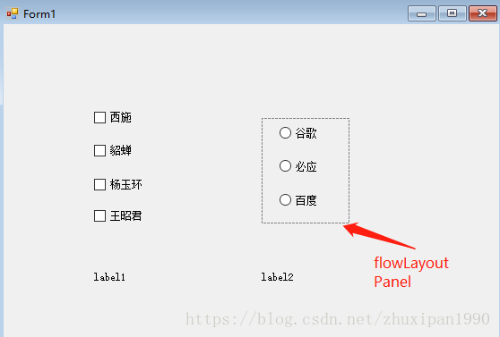 C 公共控件之radiobox Checkbox Csdn博客 
