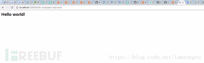 Ctf Web 第七部分 Flask模板注入 沙箱逃逸ctf Flask Csdn博客 7905
