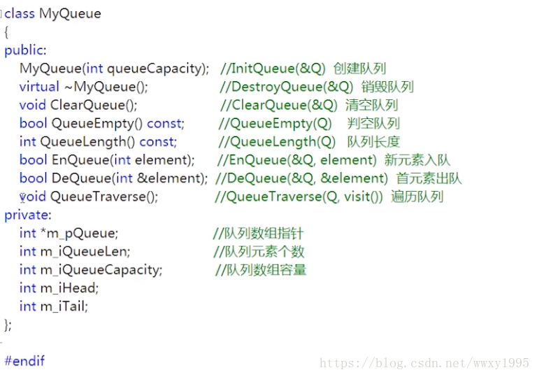 C 类实现数组循环队列循环队列c数组模拟 Csdn博客 5799