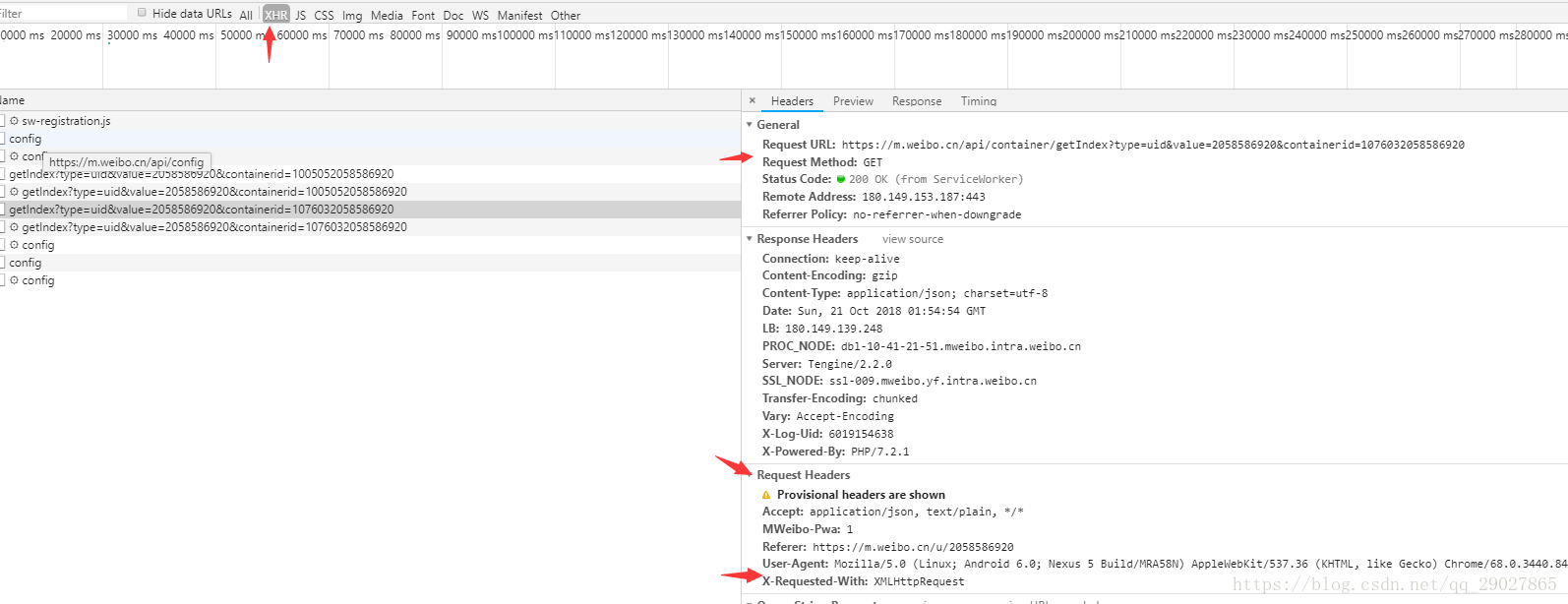 Python爬取考研张宇老师新浪微博 Ajax加载张宇微博 Csdn博客 