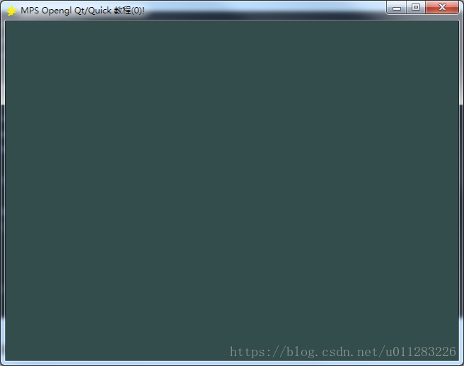 现代opengl系列教程 零 在qt Quick中使用opengl Qquickopengl Csdn博客