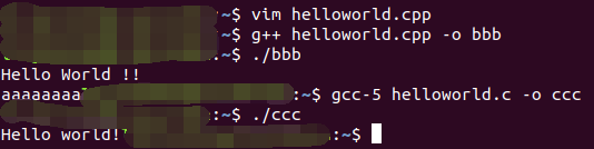 Linux下创建并运行第一个helloworldc与c程序linux创建c文件 Csdn博客 