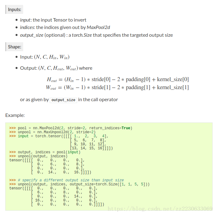 Pytorch中的上采样以及各种反操作，求逆操作fupsample Csdn博客 