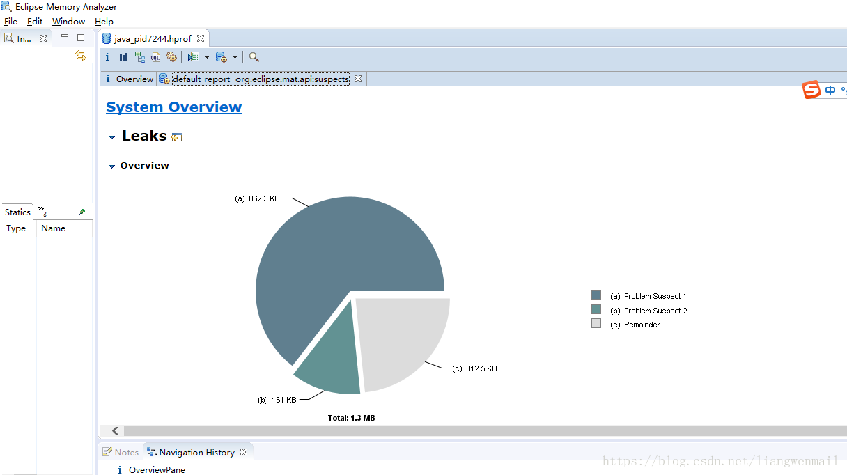 Jvm内存溢出之memory Analizer分析内存快照 Memory Analyzer 1 8 1 Csdn博客