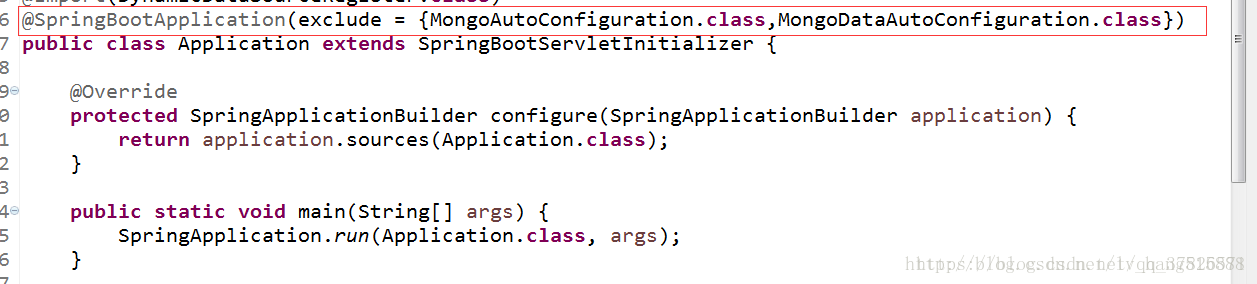 Springboot 默认启动mongodb报错之禁用mongodb自动配置springbootapplicationexclude Mongoautoconfigu Csdn博客
