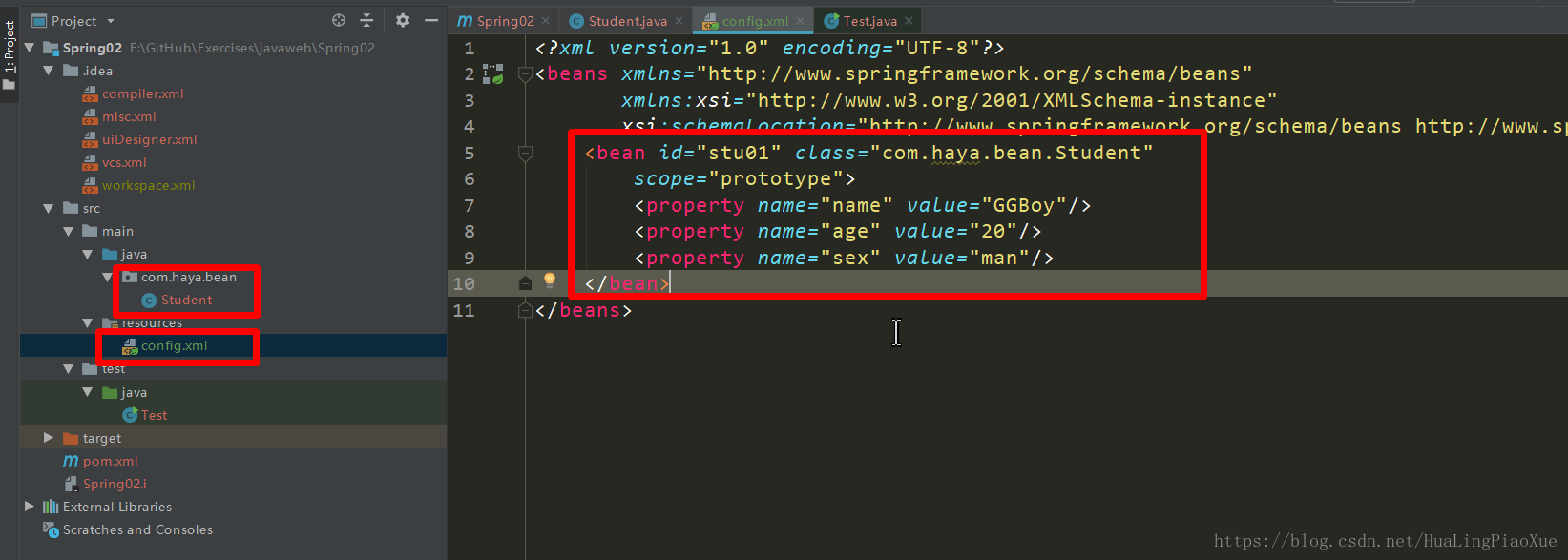 【java Web】spring中bean的使用javaweb Bean的使用 Csdn博客 